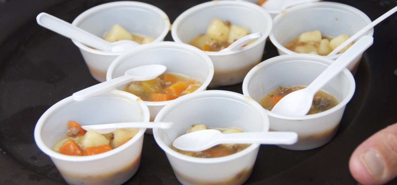 Mountain flavor: carrot leek soup