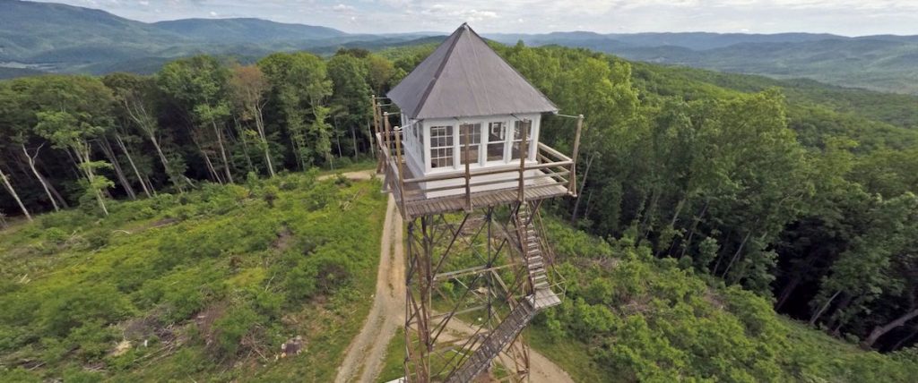 Enjoy The Hike Or Stay The Night: Mountaintop Fire Towers - Almost ...