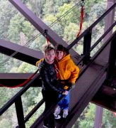 The best view of this iconic bridge is 800ft+ up on the catwalk ...