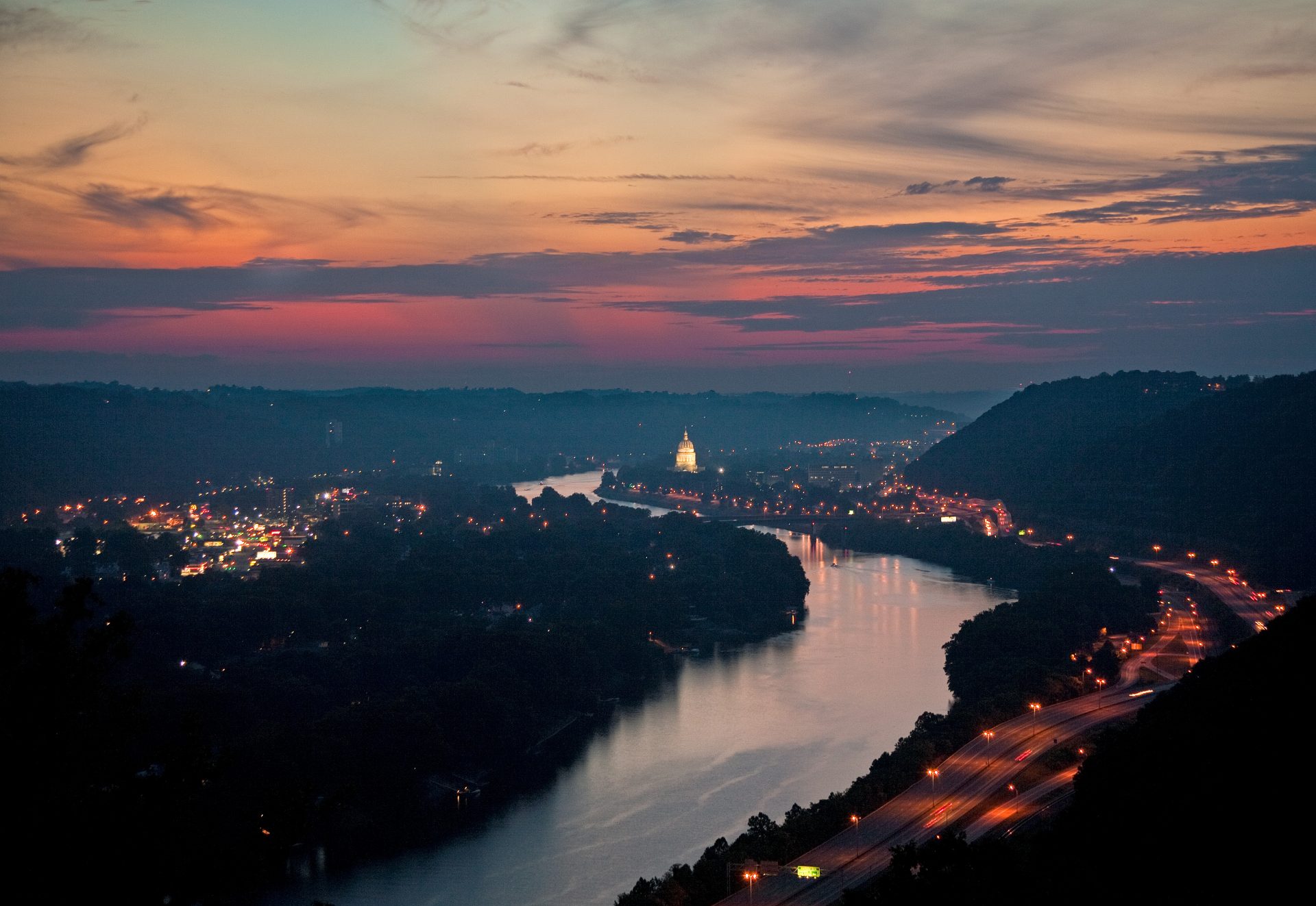 Road Trips on I-64: Metro Valley - Almost Heaven - West Virginia