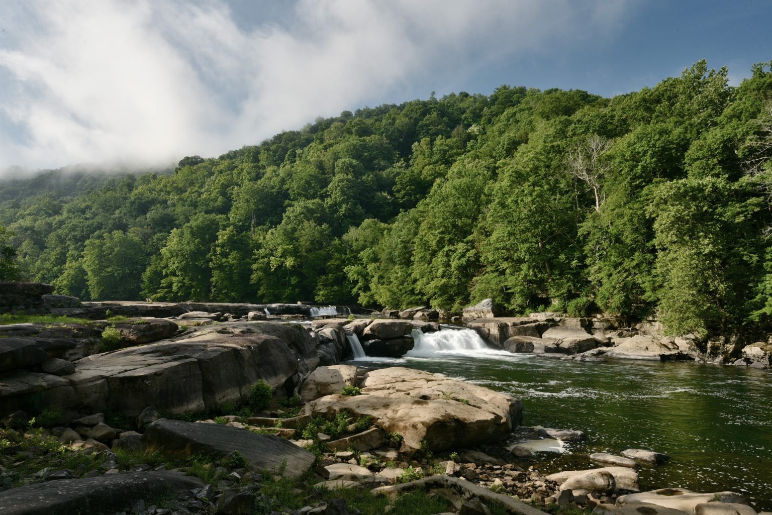 Valley Falls in Fairmont, WV - Almost Heaven - West Virginia