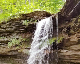 Tucker Falls in Core, West Virginia - Almost Heaven - West Virginia