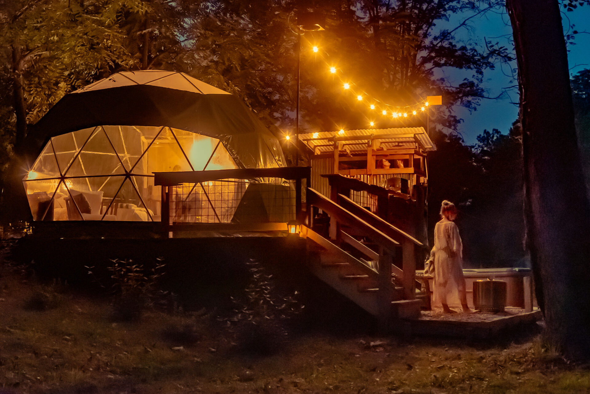 WV Glamping Domes in Alderson, West Virginia - Almost Heaven - West ...