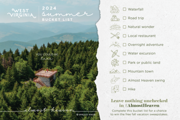 2024 West Virginia Summer Bucket List - Almost Heaven - West Virginia