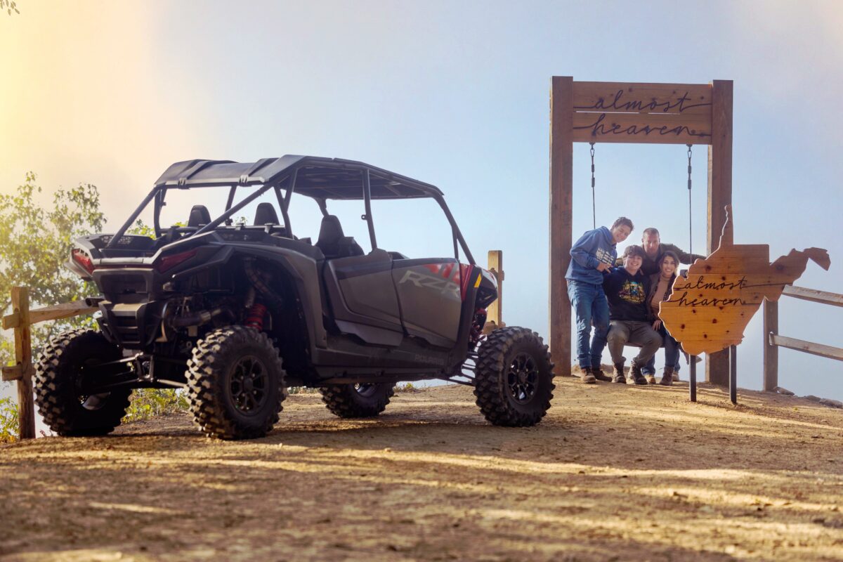 Almost Heaven Swing at Buffalo Mountain Trail System in Sprigg, West ...