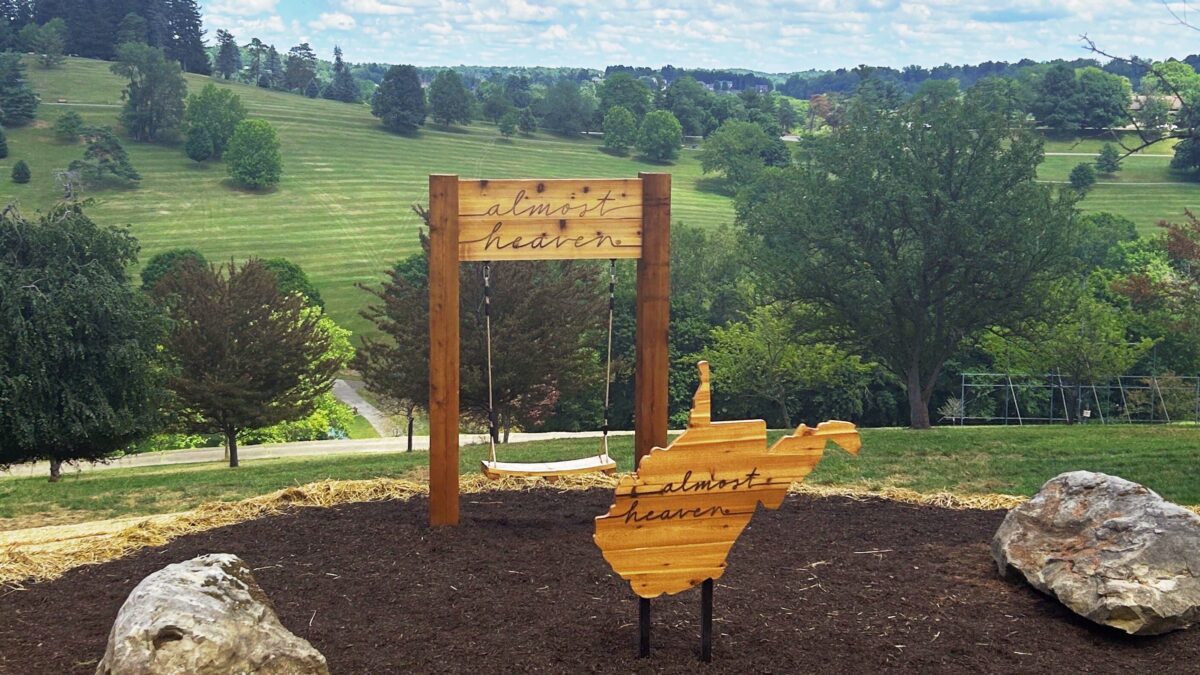 Almost Heaven Swing at Oglebay Park Resort in Wheeling, West Virginia ...