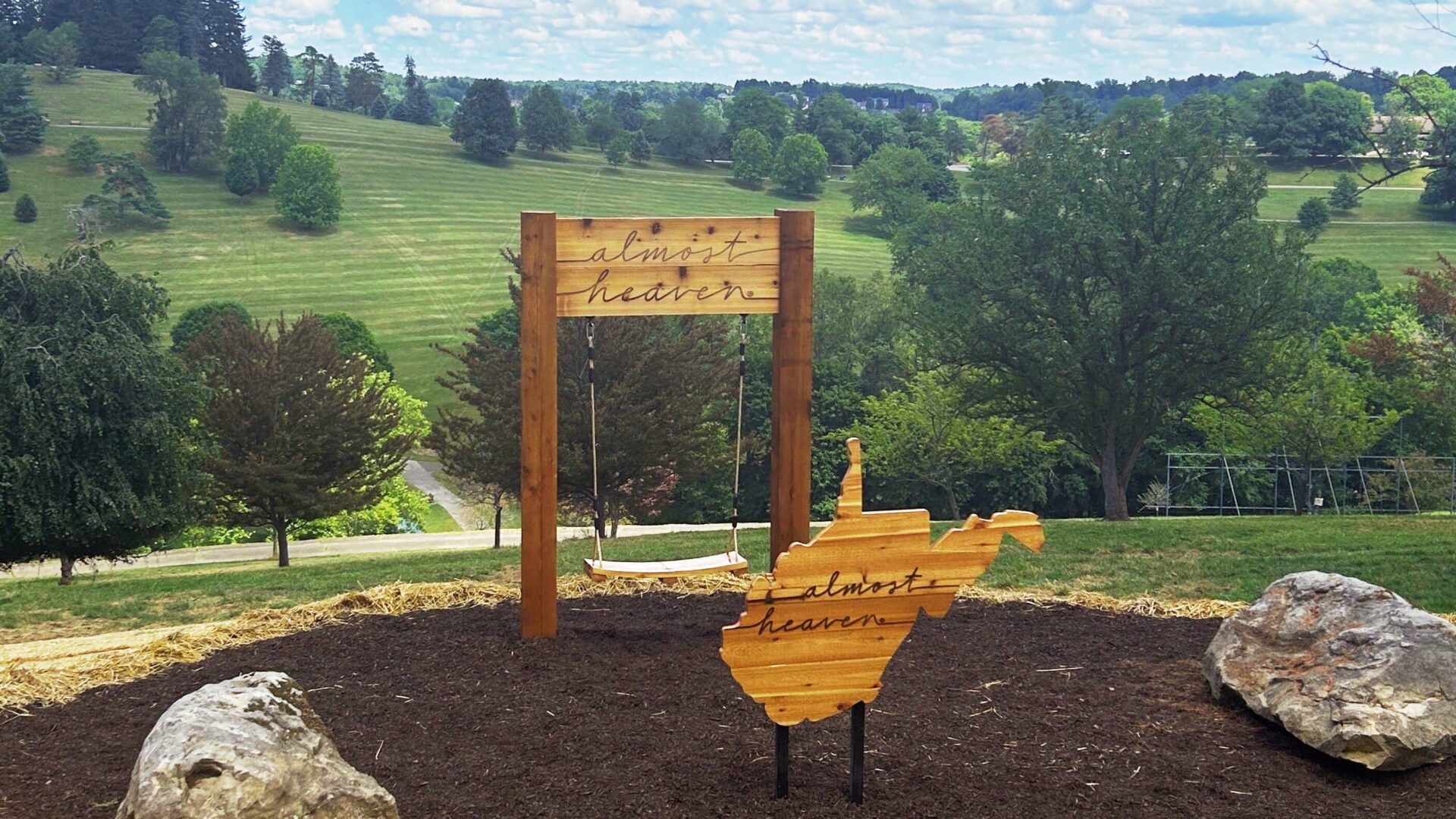 Almost Heaven Swing at Oglebay Park Resort in Wheeling, West Virginia ...