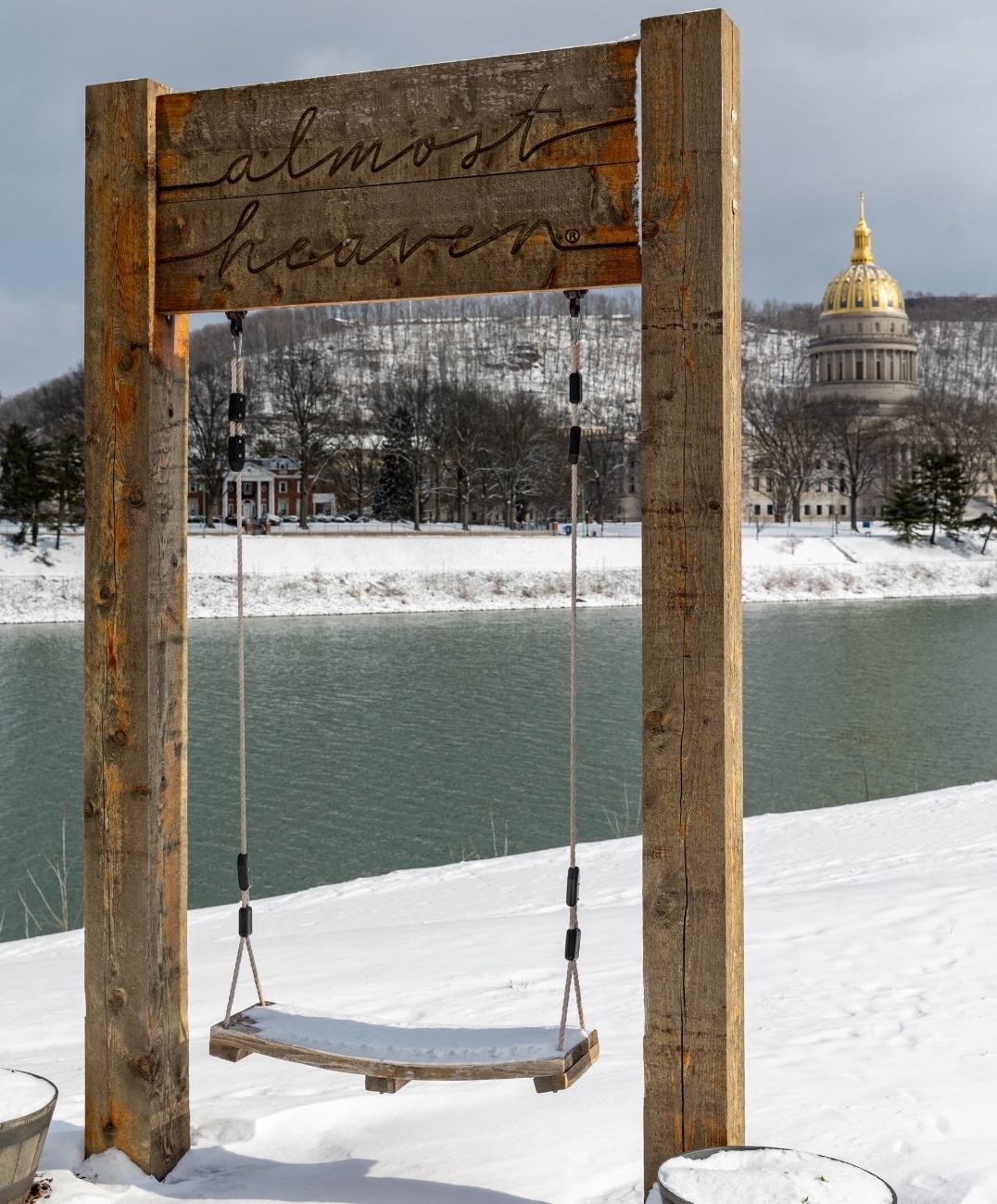 Almost Heaven Swing at the University of Charleston in Charleston, West ...