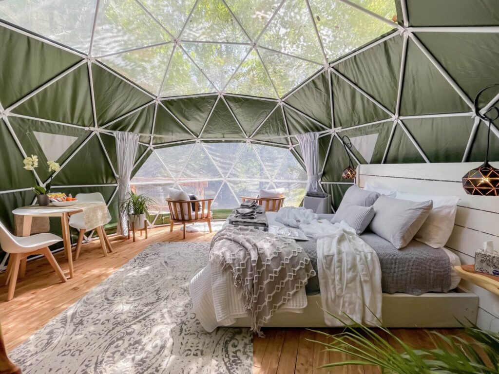 Unique WV Stays – Glamping Domes, Fire Tower Escapes & Farm Getaways
