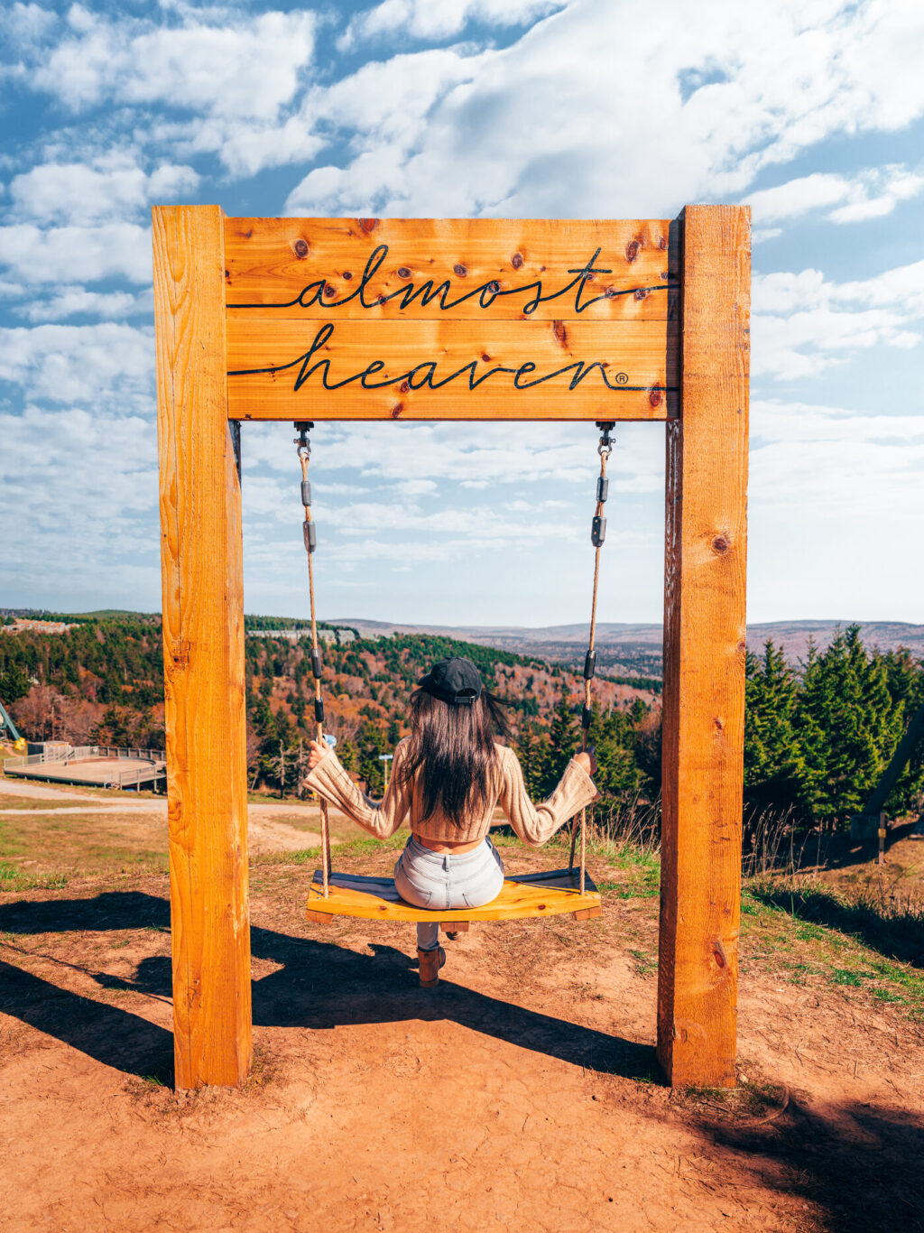 Swing Into Fall Fun at These Almost Heaven Swings - Almost Heaven ...